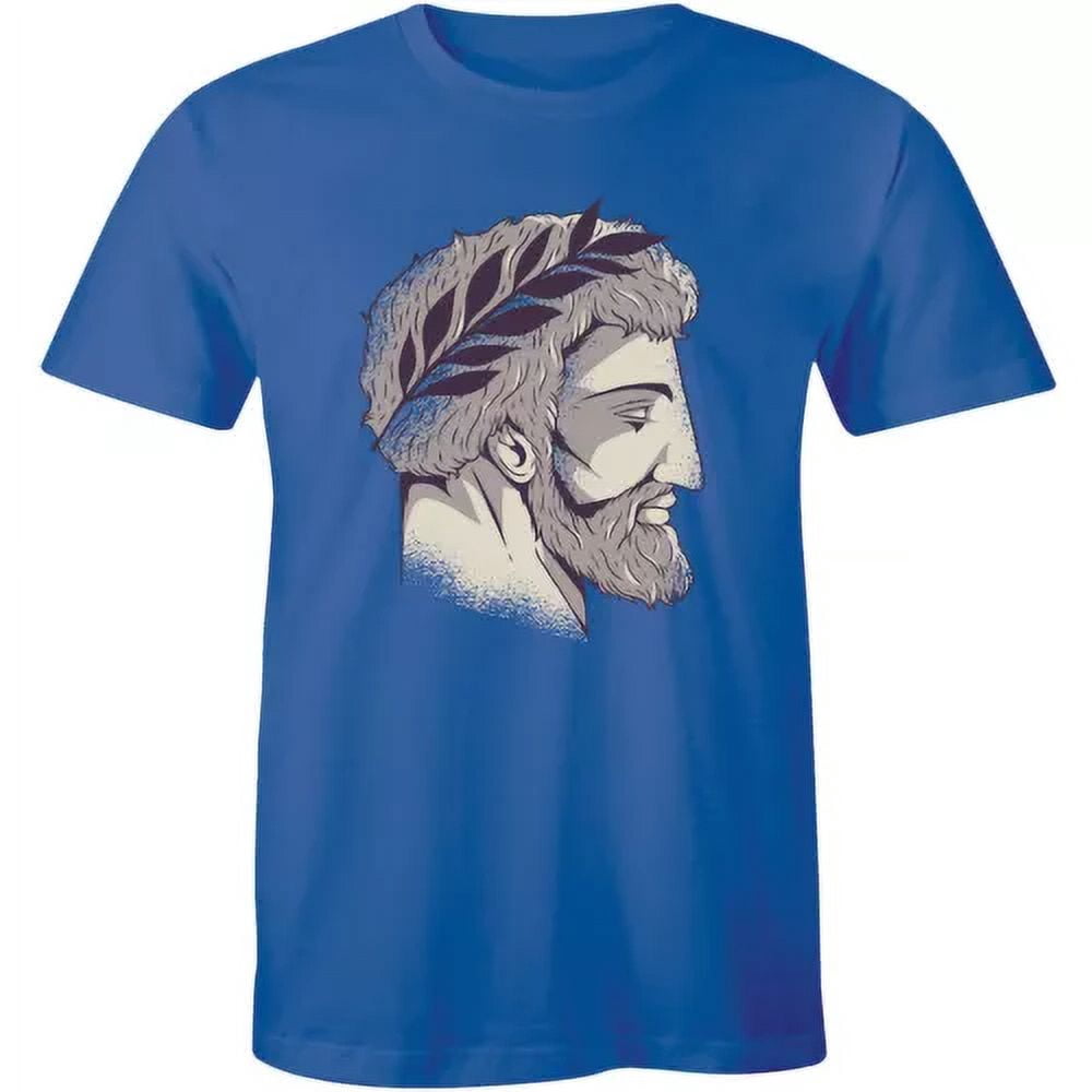 Gildan Roman God Crown Emperor Laurel Wreath Greek Man Warrior T-Shirt ...