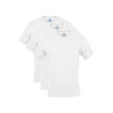 Gildan Men's Cotton Stretch Crew Neck Tee with Short Sleeves, 3-Pack ...