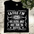 Gildan Shirts Jelly Roll Shirt One Drink Away Music Country Popular ...