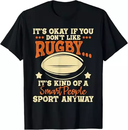 Gildan Smart People Rugby Rugby Intelligence Rugby Knowledge Tee ...