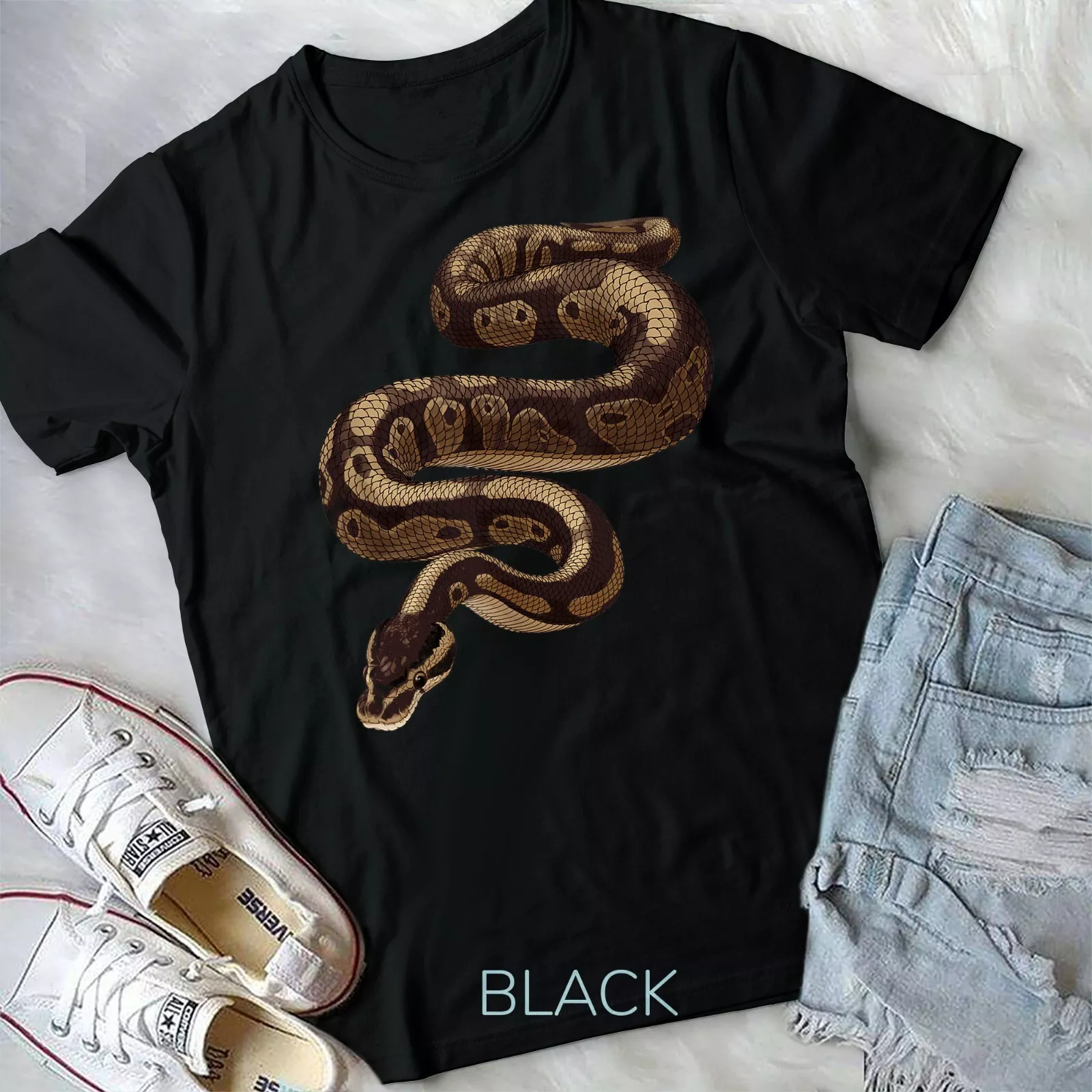 Gildan Snake Ball Python Unisex T-shirt - Walmart.com