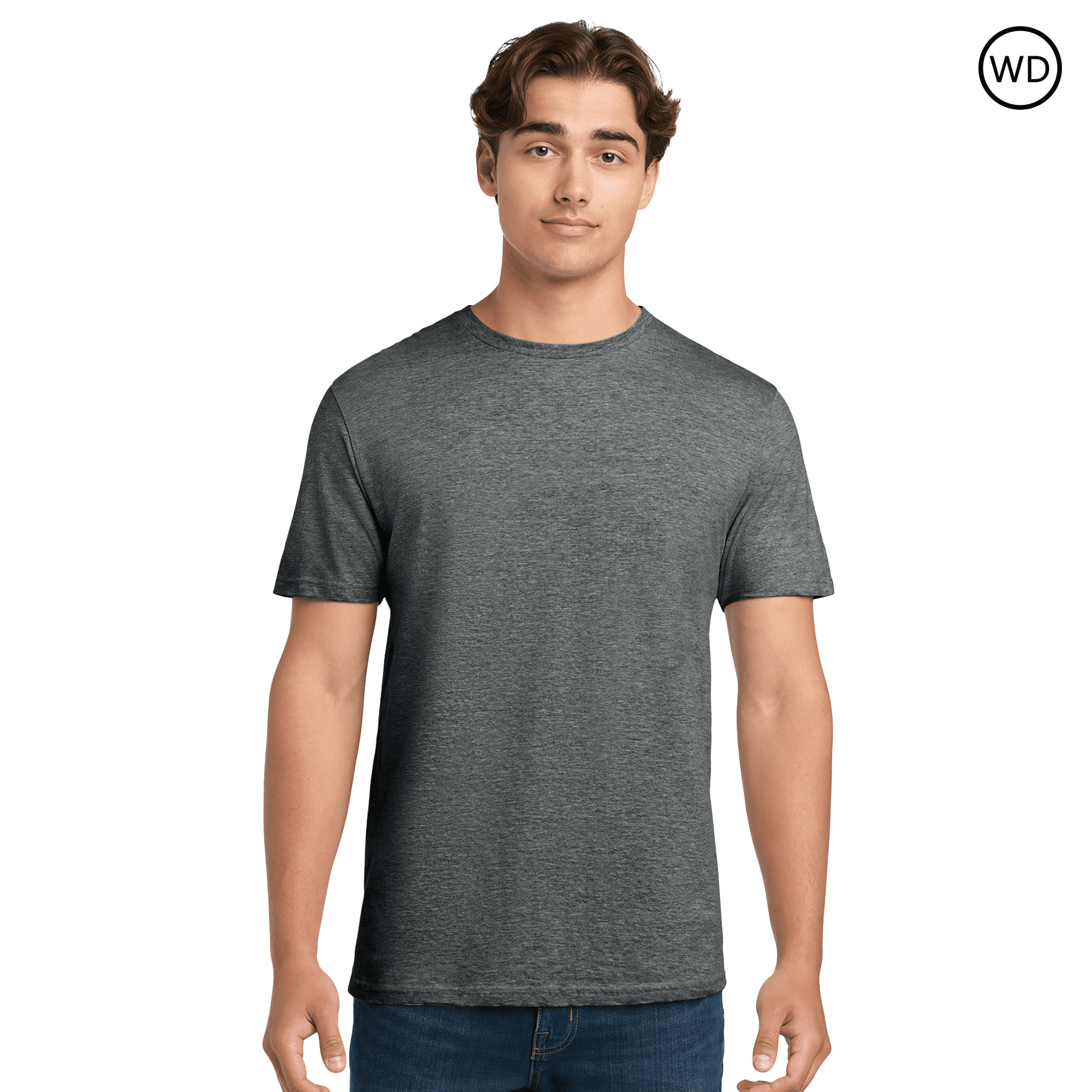 Gildan Softstyle Lightweight Cotton T-Shirt for Adult, Heather Dark ...
