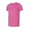Gildan Softstyle Cotton T-Shirt 64000, Heather Berry, Short Sleeve ...