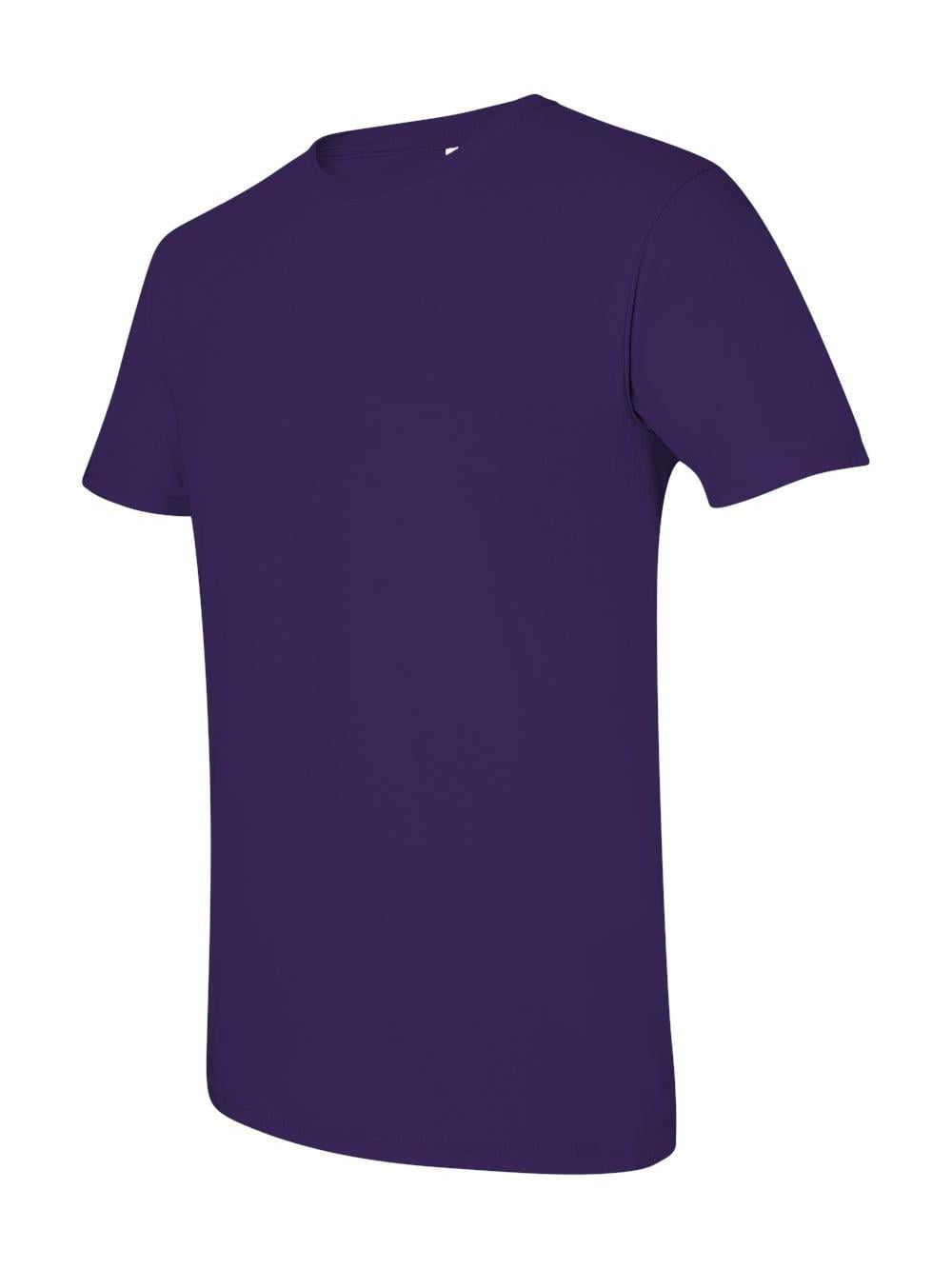Gildan Softstyle T-Shirt, Purple, Size L, 100% Ring-Spun Cotton, Modern ...