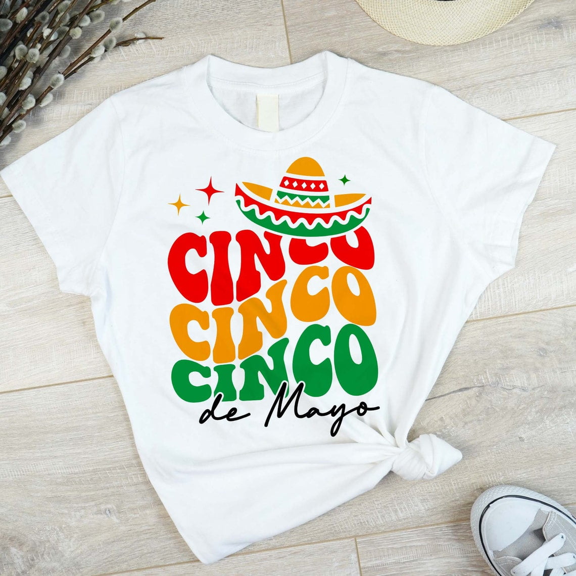 Gildan Sombrero Fiesta Hat Tee, Bold Mexican-Inspired Celebration ...