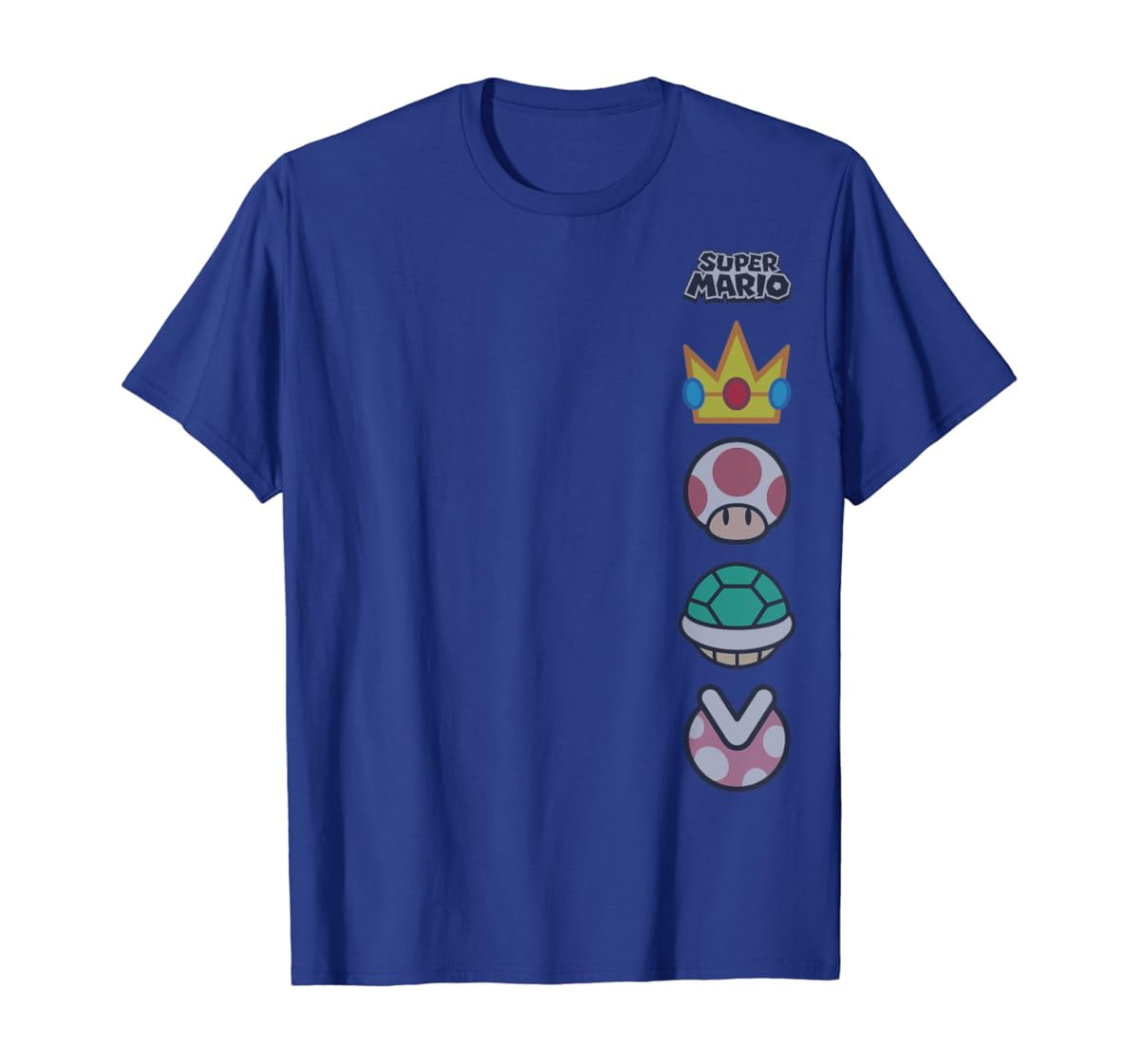 Gildan Super Mario Left Side Logo Stack T-ShirtHot Vintage Trending Tee ...