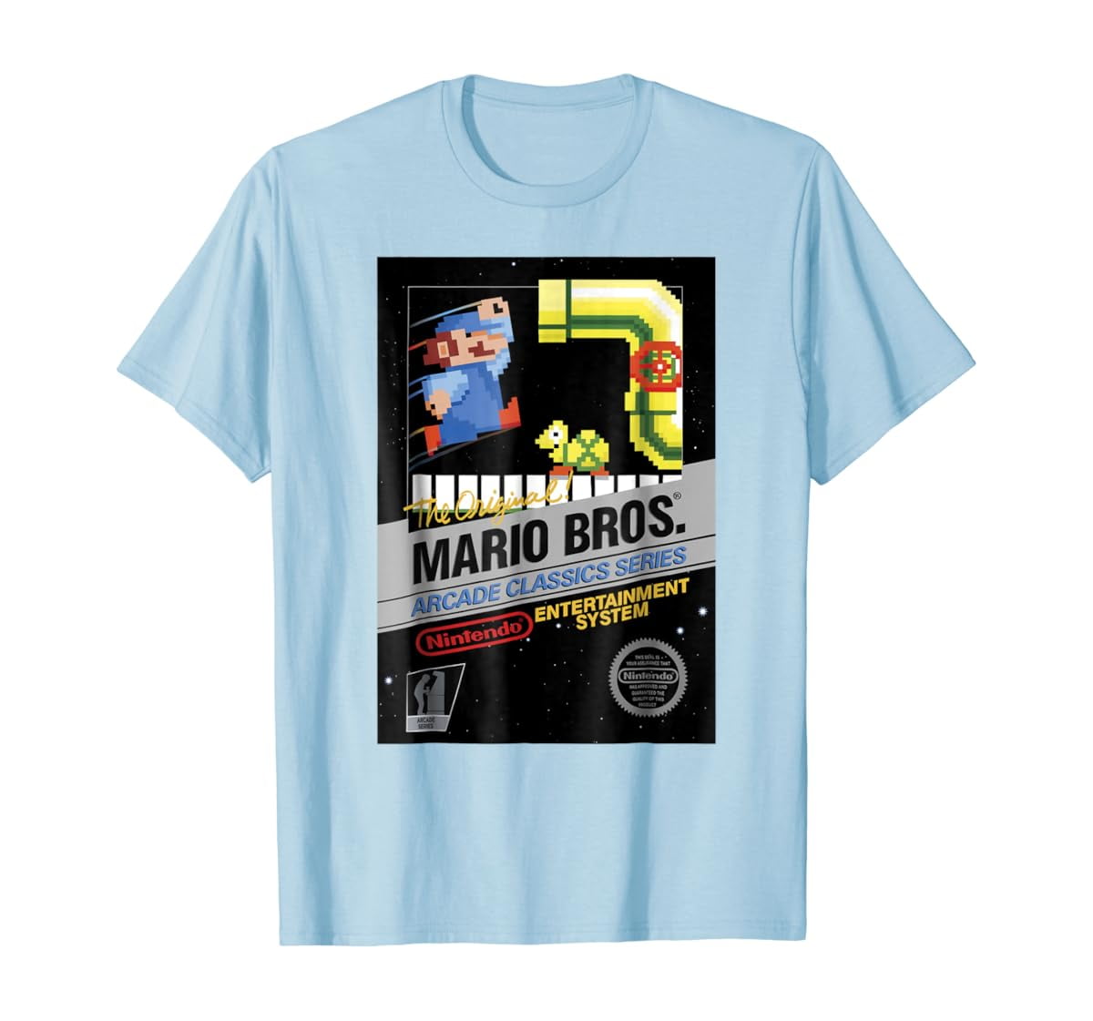 Gildan Super Mario Original Classic Retro Box Art Graphic T-Shirthot ...