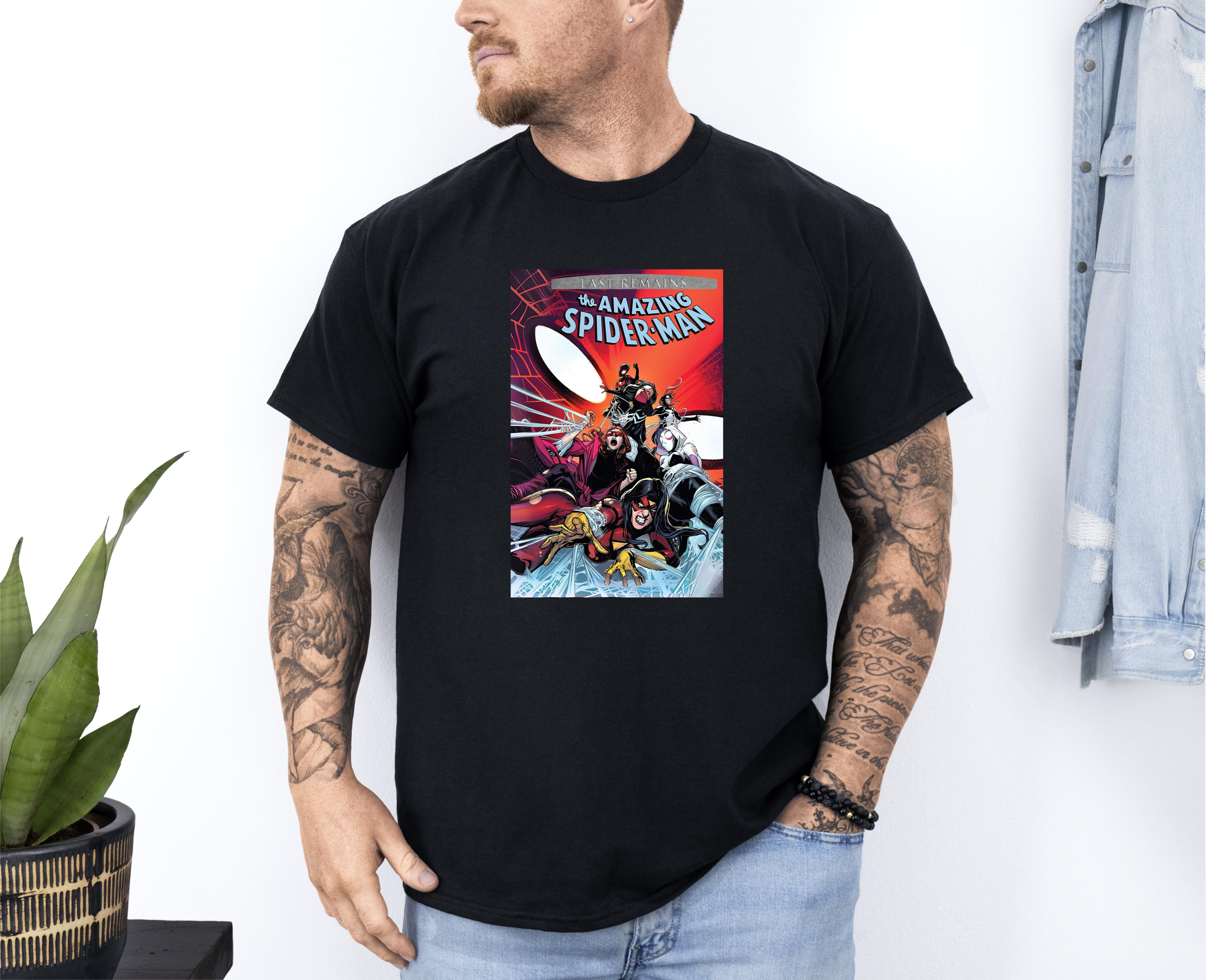 Gildan Superhero Comic-Inspired Graphic Tee, Featuring Iconic Character ...