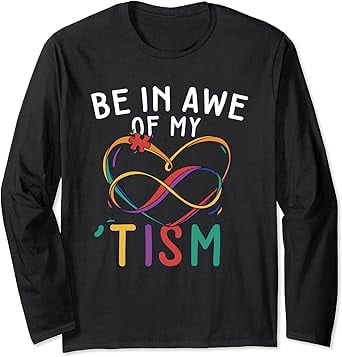 Gildan Support Autism Awareness Month Puzzle Be In Awe Of My Tism T ...