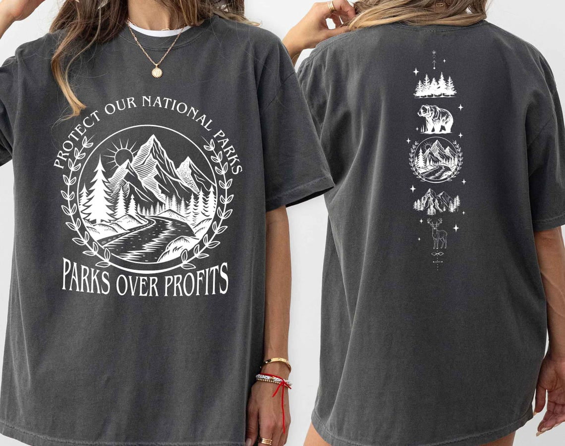 Gildan Support National Parks Tee, Granola Girl Inspired Graphic, Earth ...