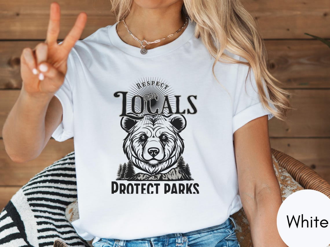 Gildan Support Public Lands Graphic Tee, Granola Style Illustration With Park Preservation Theme ...