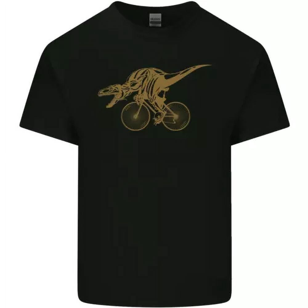 Gildan T-Rex Dinosaur Riding a Bicycle Cycling T-Shirt - Walmart.com