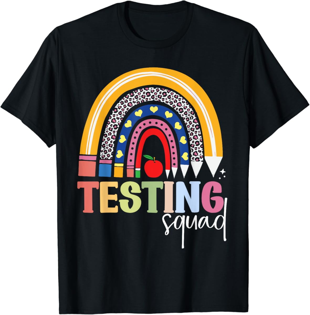 Gildan Testing Squad Test Day Teacher Testing For Teachers T-Shirt Gift ...