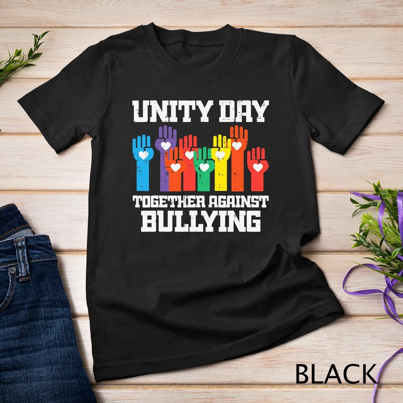 Gildan Together Against Bullying Orange Anti Bully Unity Day Unisex T ...