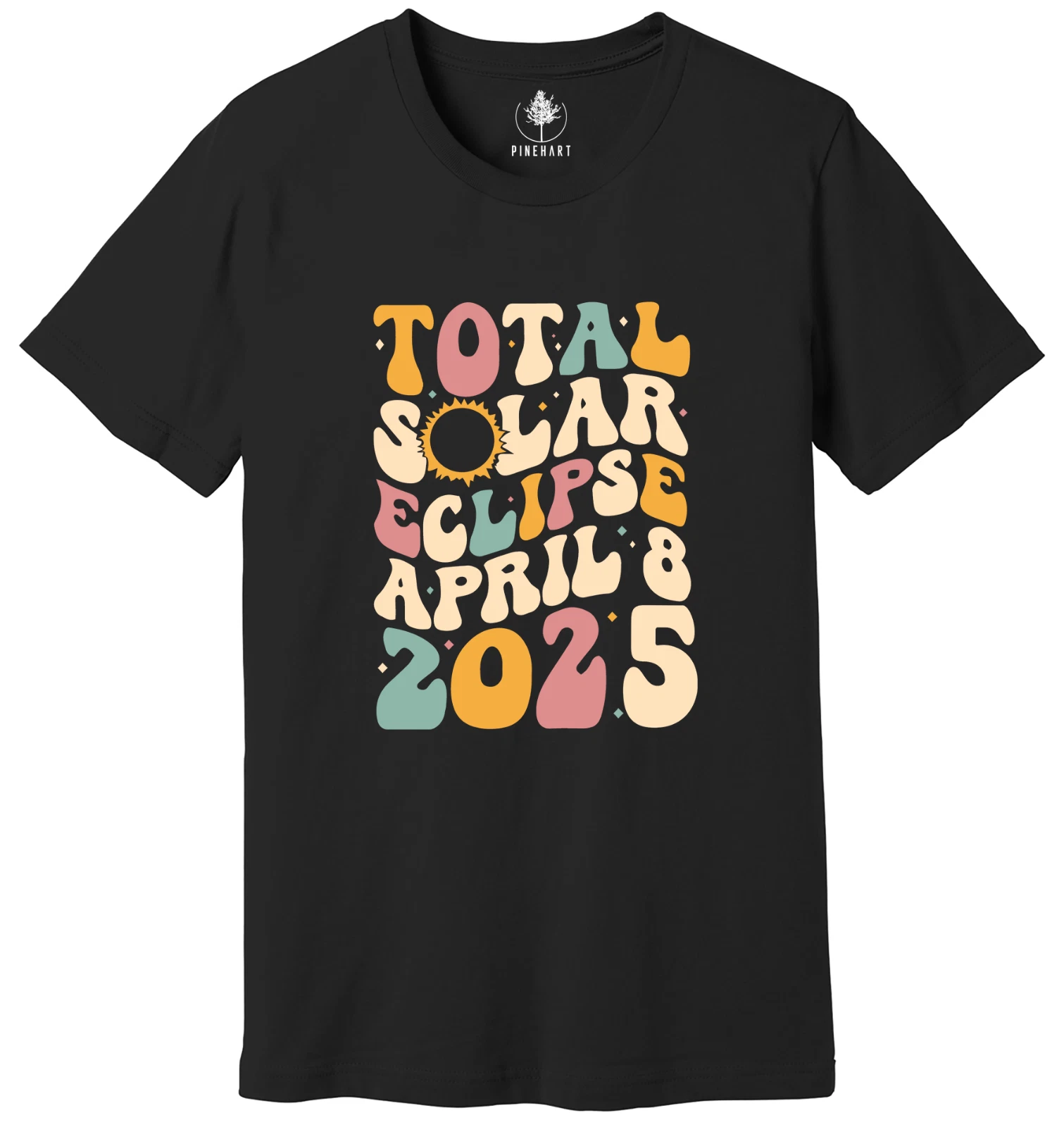 Gildan Total Solar Eclipse April 8 2025, Shirt, Eclipse Event 2025 Shirt, Celestial Tee ...