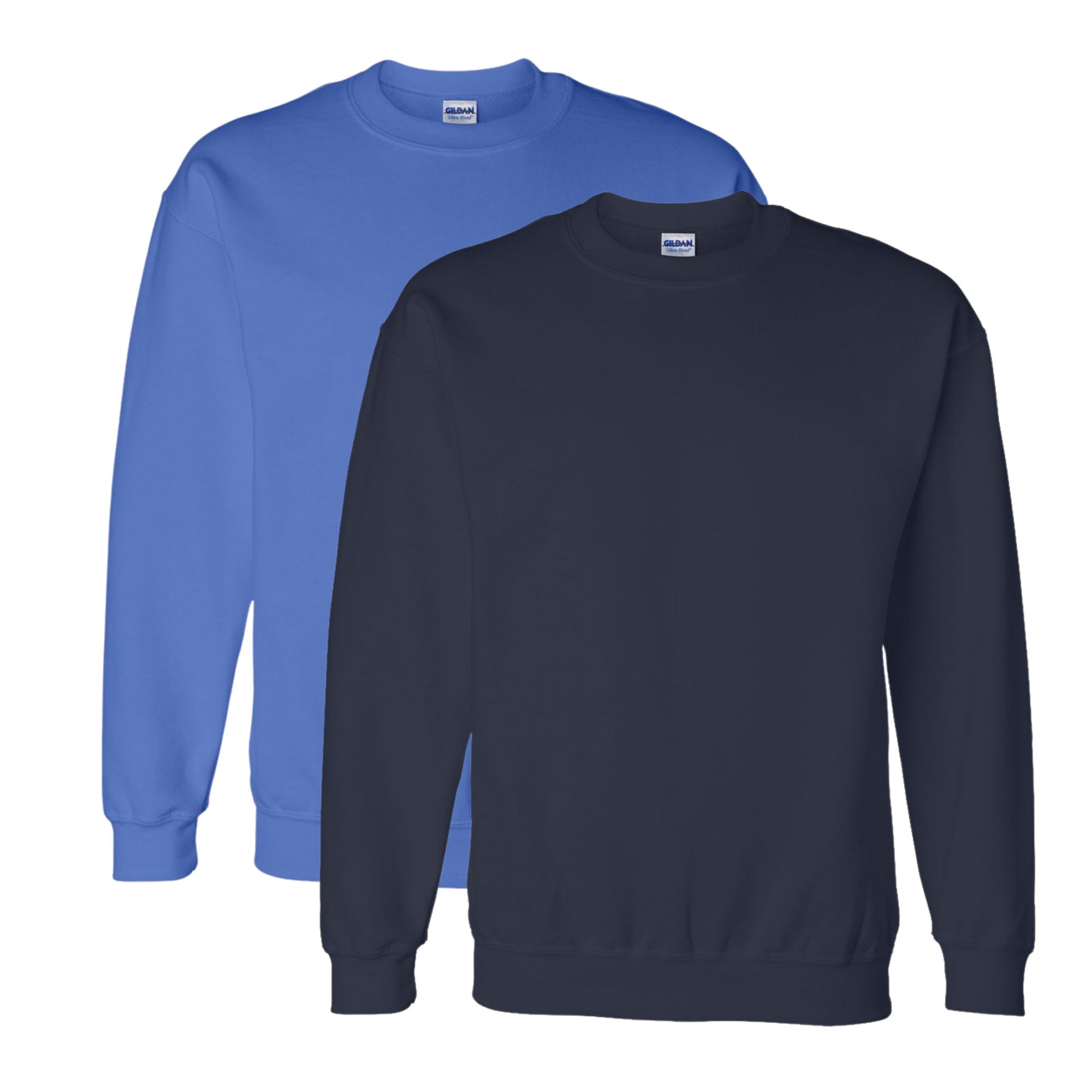 Gildan Unisex DryBlend Crewneck Sweatshirt, Long Sleeves Fleece ...