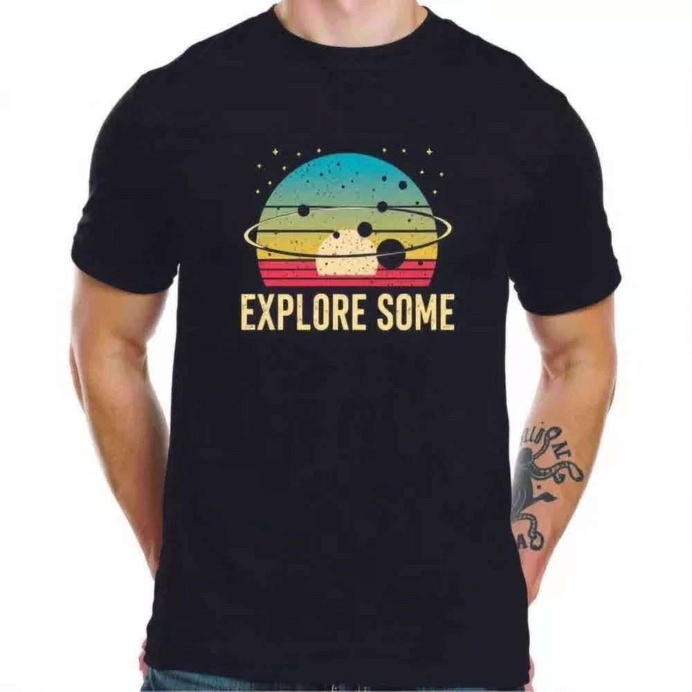 Gildan Vintage Solar System Graphic T-Shirt - Explore Some Retro Space ...