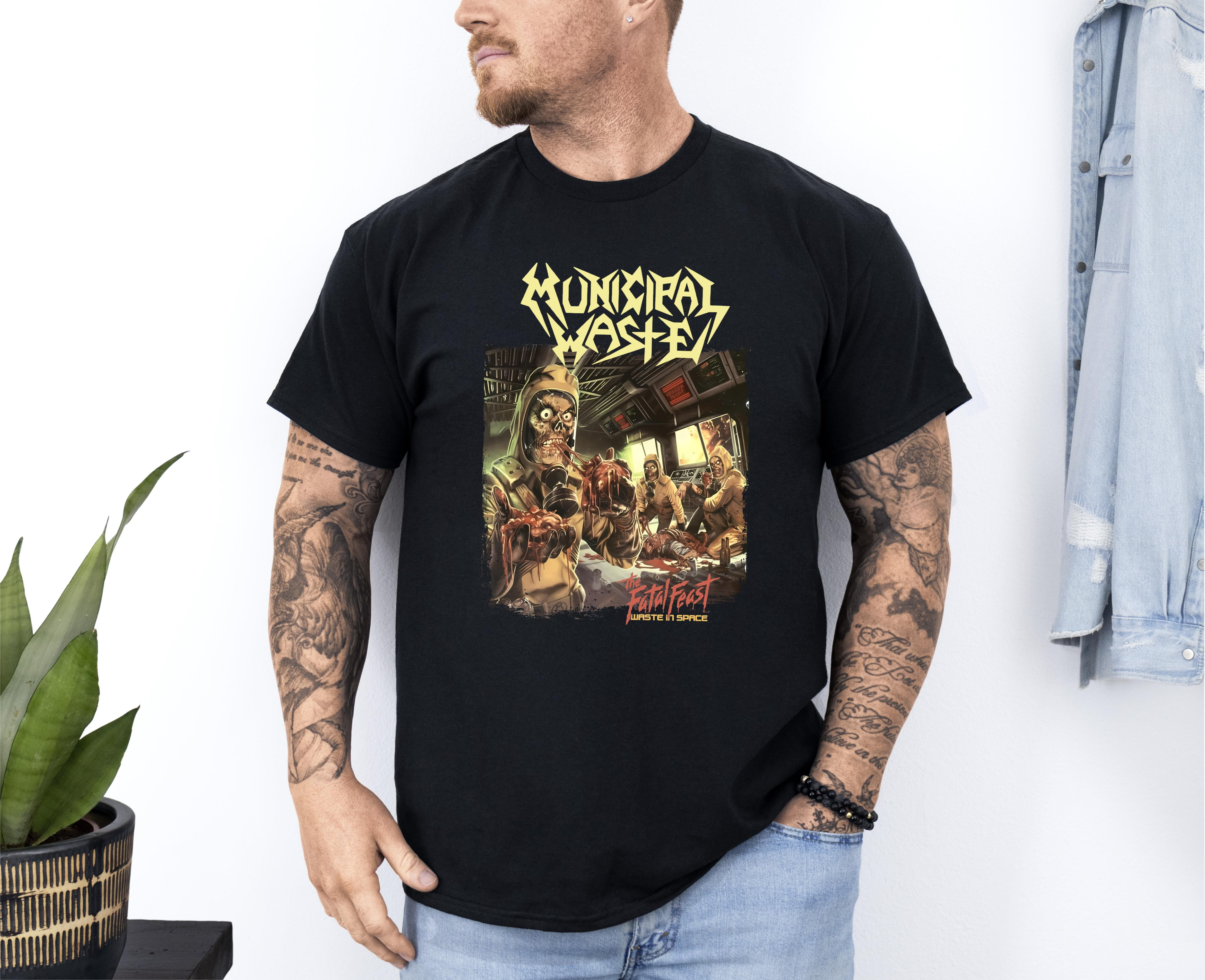 Gildan Vintage Thrash Metal Band Shirt, 90s Music Graphic Tee, Unisex ...