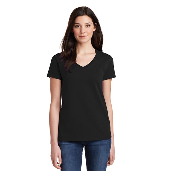 Gildan Women's Heavy Cotton V Neck Short Sleeve T-Shirt - Walmart.com