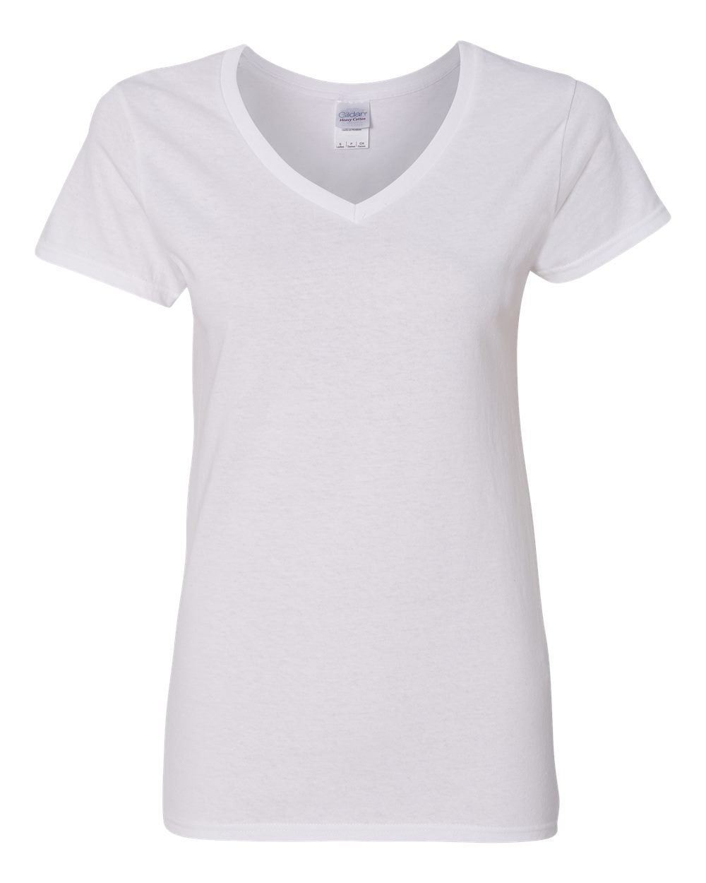 Gildan Women's Short Sleeve V Neck T-Shirt for Crafting, XL, Soft ...