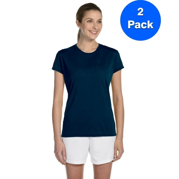 Gildan Womens Performance T-Shirt 2-Pack - Walmart Business Supplies