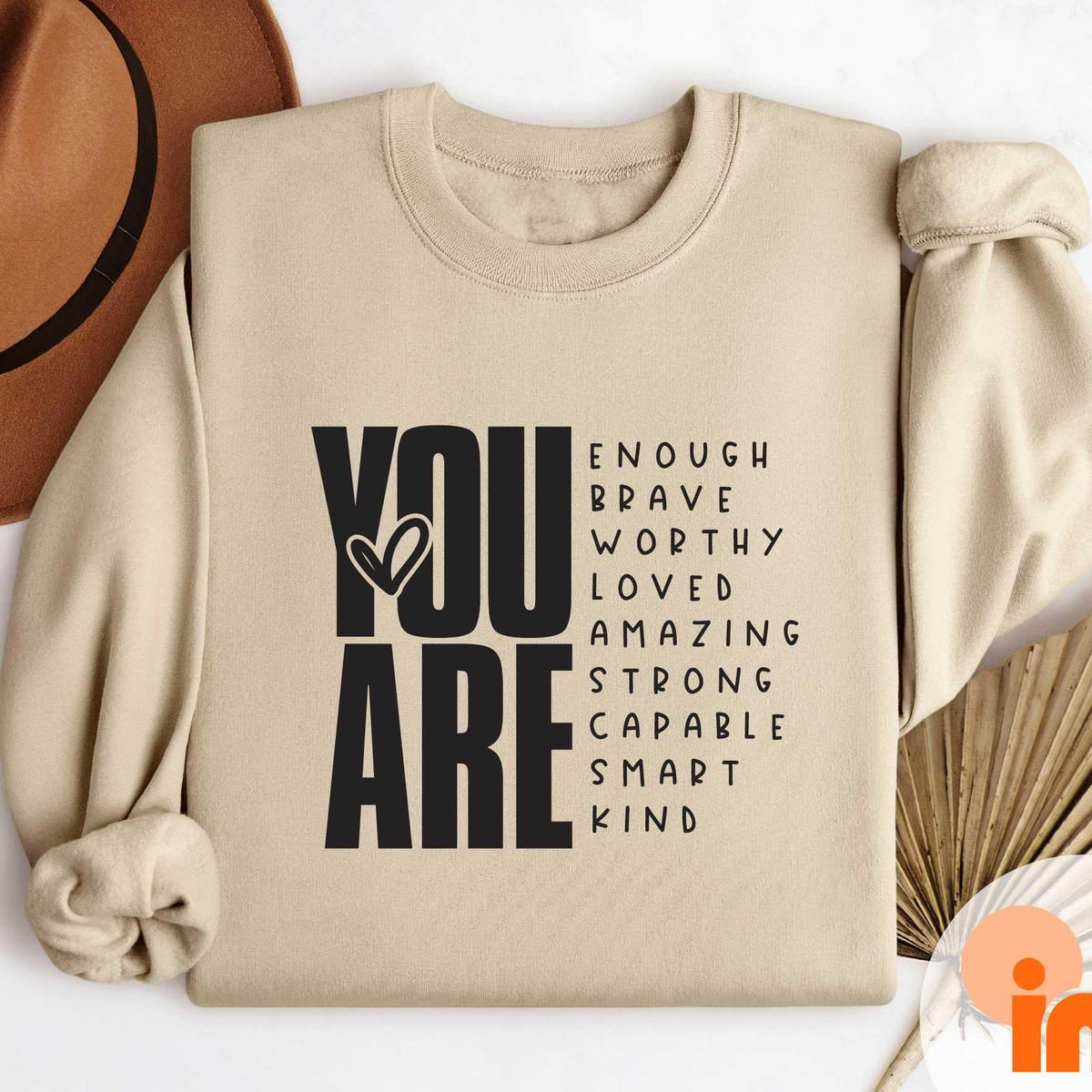 Gildan You Are Enough Encouragement Quote With Bible Verse For ...