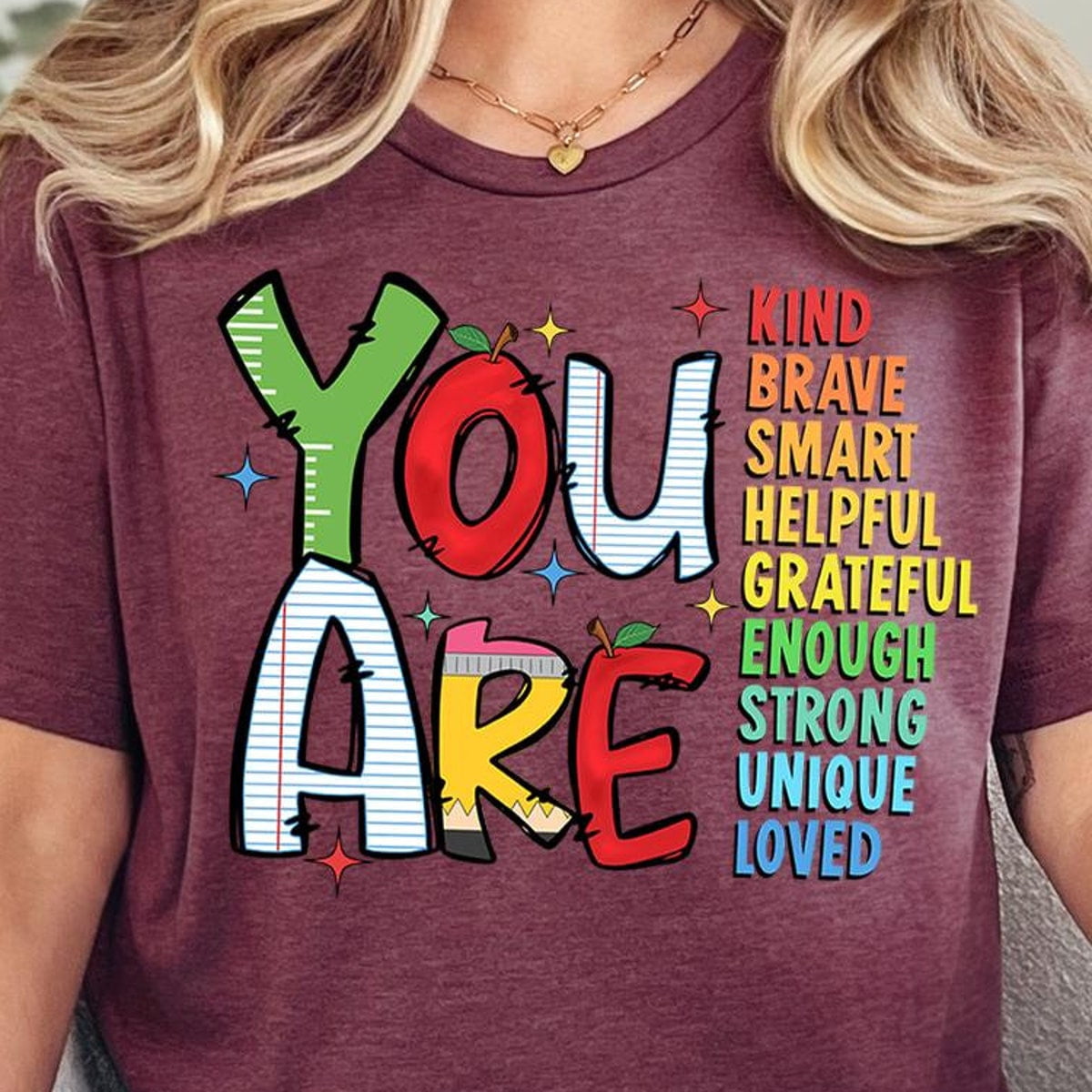 Gildan You are kind Shirt,Back to school Shirt,Back to school Tee ...