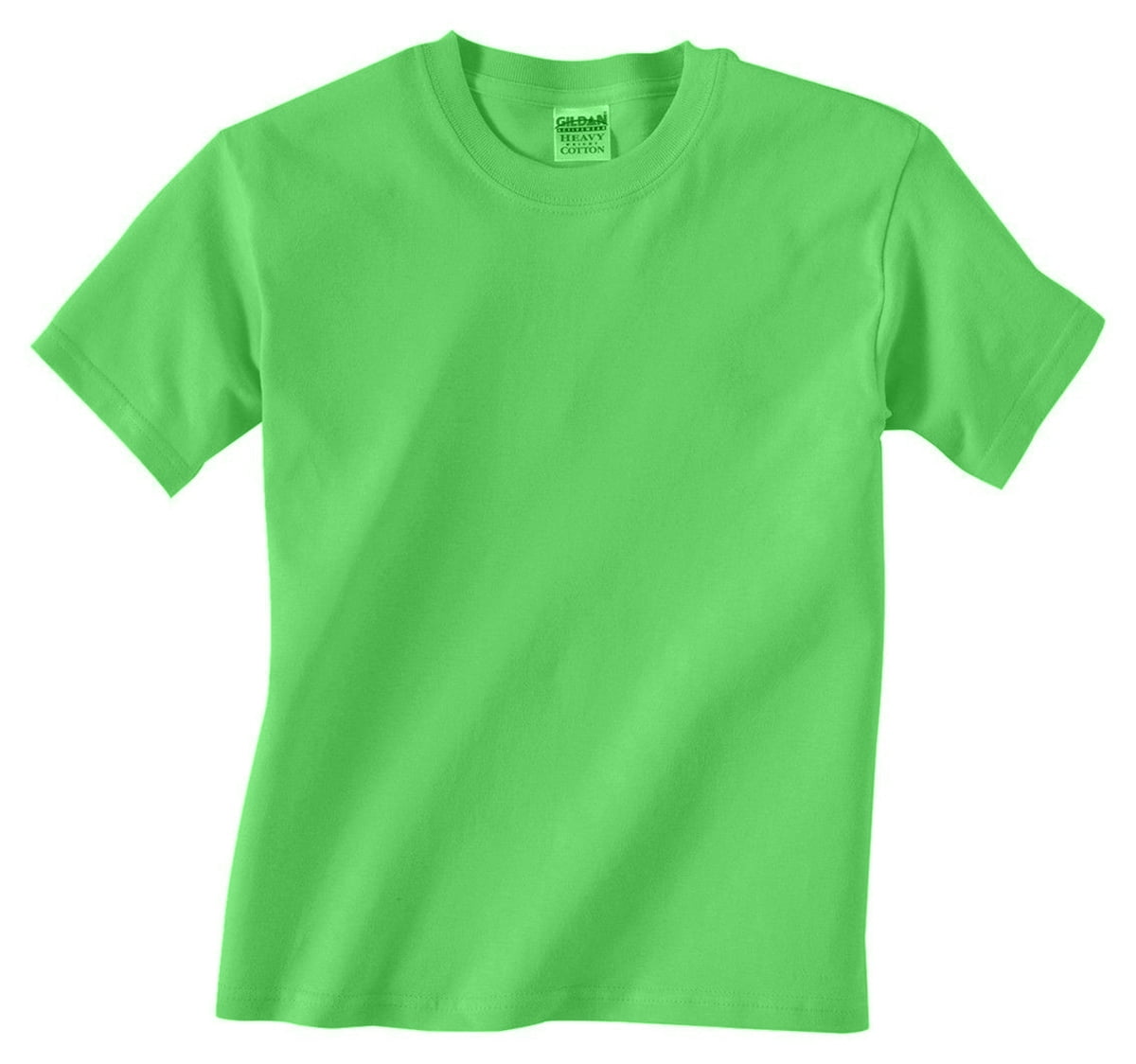 Gildan G500B Heavy Cotton Youth T Shirt, Mint Green, S, Pack Of 10, All ...