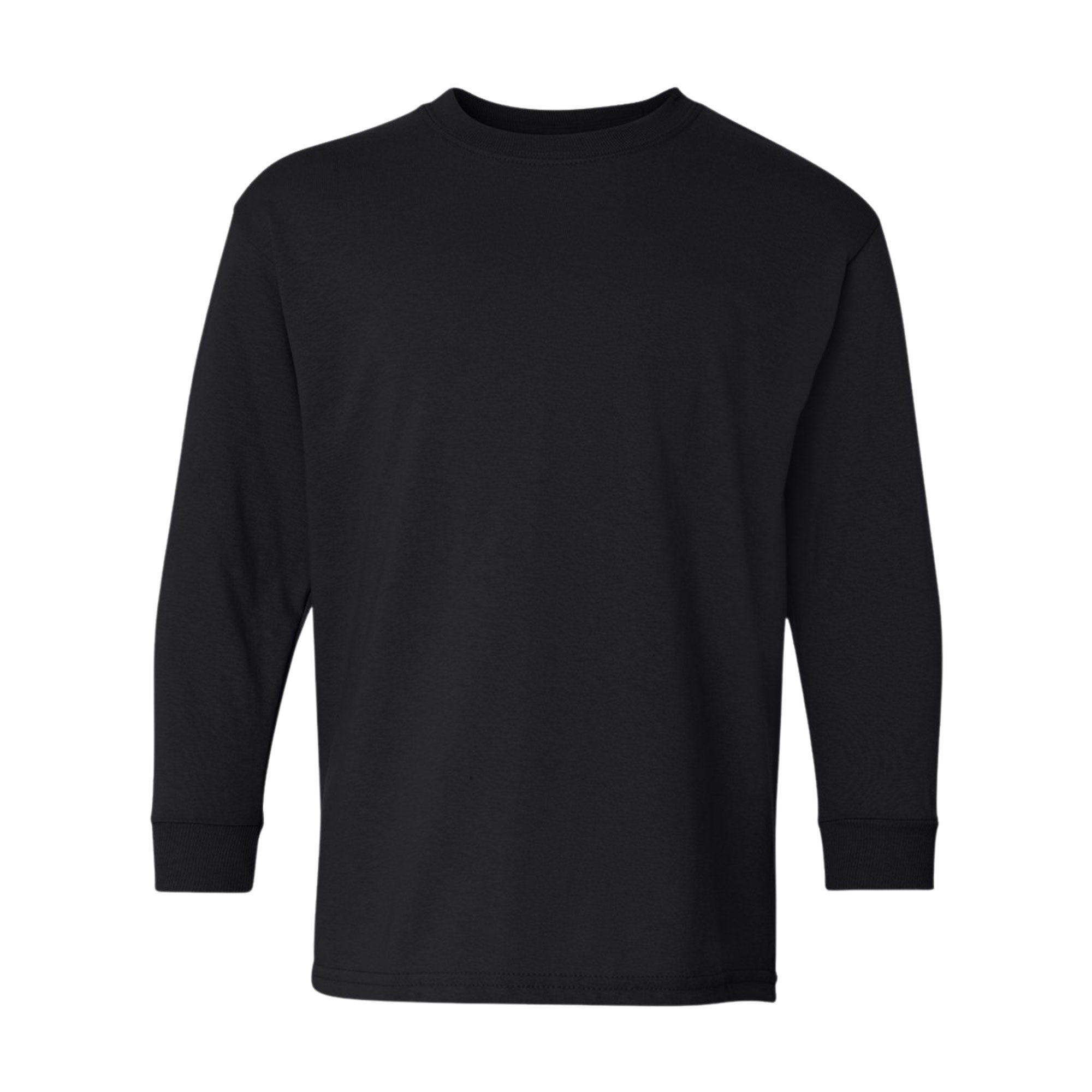 Gildan Youth Heavy Cotton Long Sleeve T-Shirt Crafts and DIY Crew Tees ...