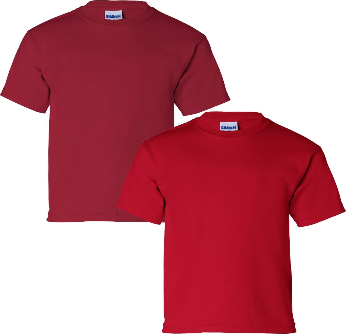 Gildan Youth Ultra Cotton T-Shirt, Style G2000B, 2-Pack - Walmart.com