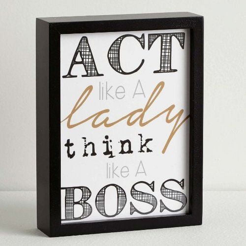 Think like Boss Wall Decor - Walmart.com