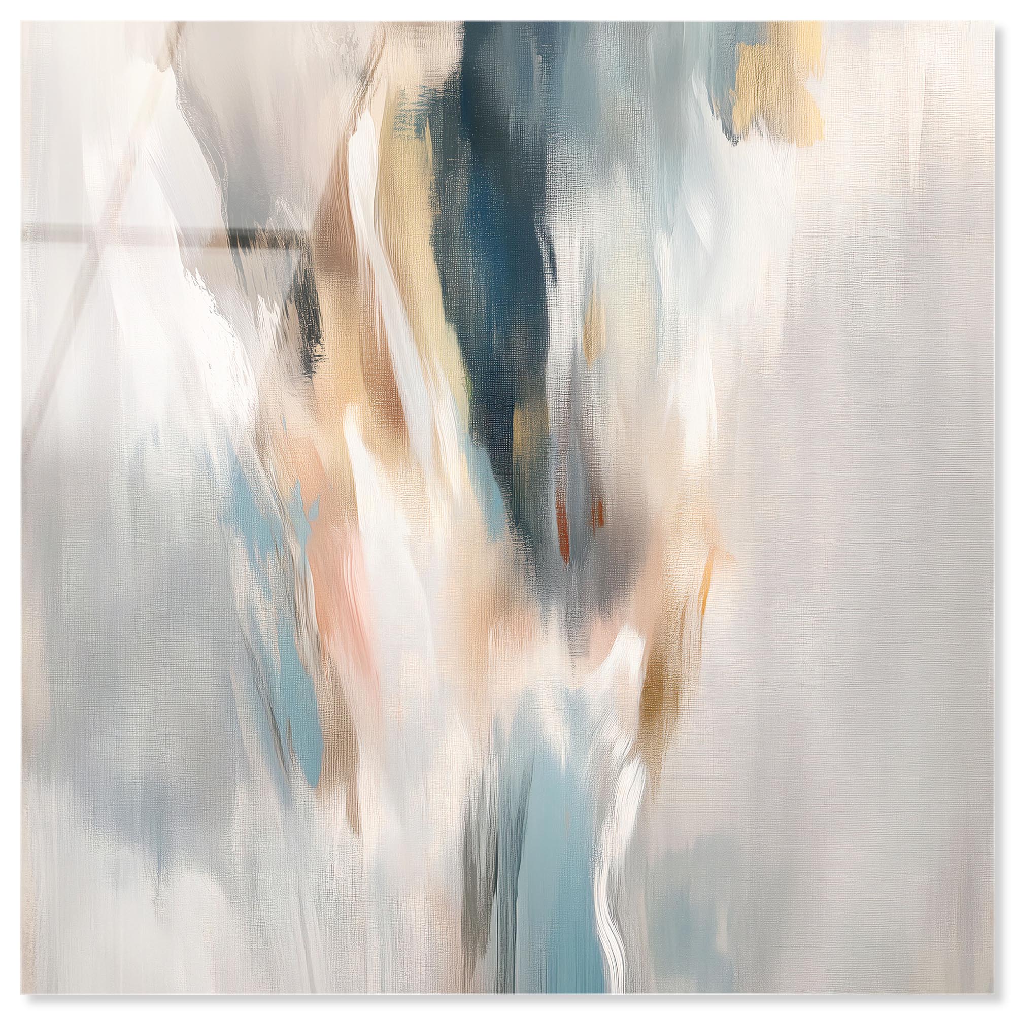 Gilded Gorge II Acrylic Neutral Abstract Art by Art Remedy, Ready to ...