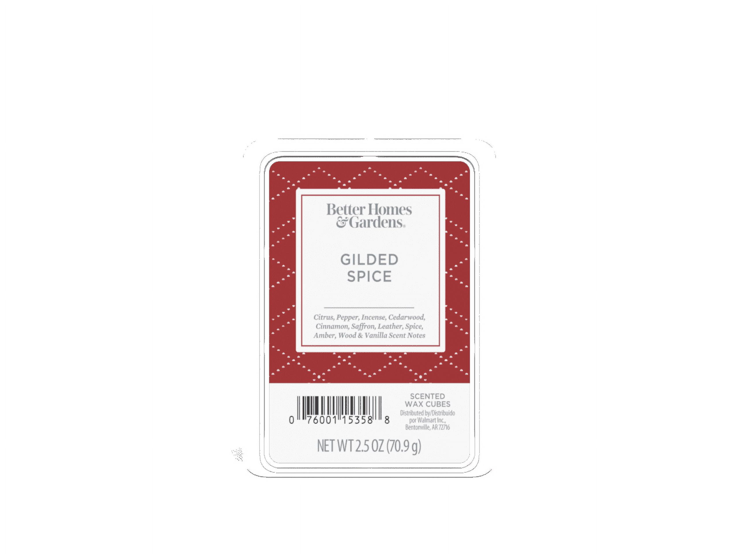 Better Homes & Gardens Gilded Spice Scented Wax Melts 2.5 oz (1-Pack ...