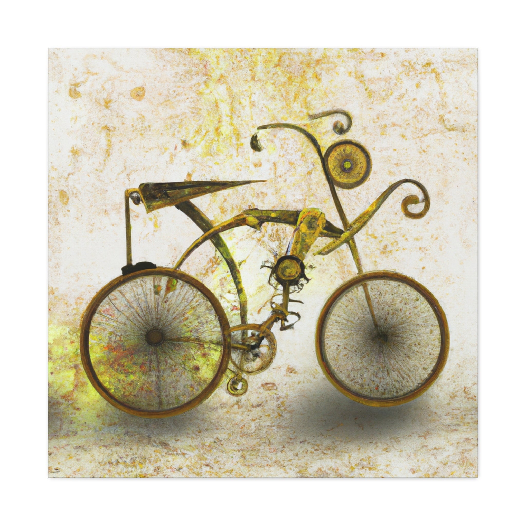 Gilded Steam Bicycle - Canvas - Walmart.com