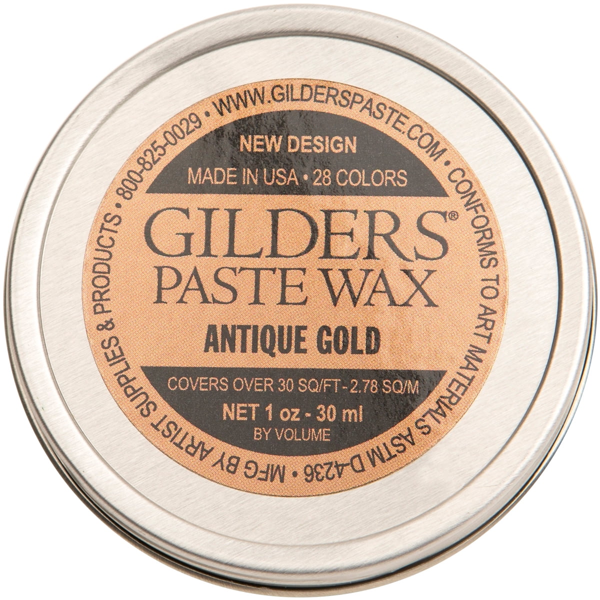 Gilders Paste Baroque Art 1.5 Ounces-Antique Gold - Walmart.com