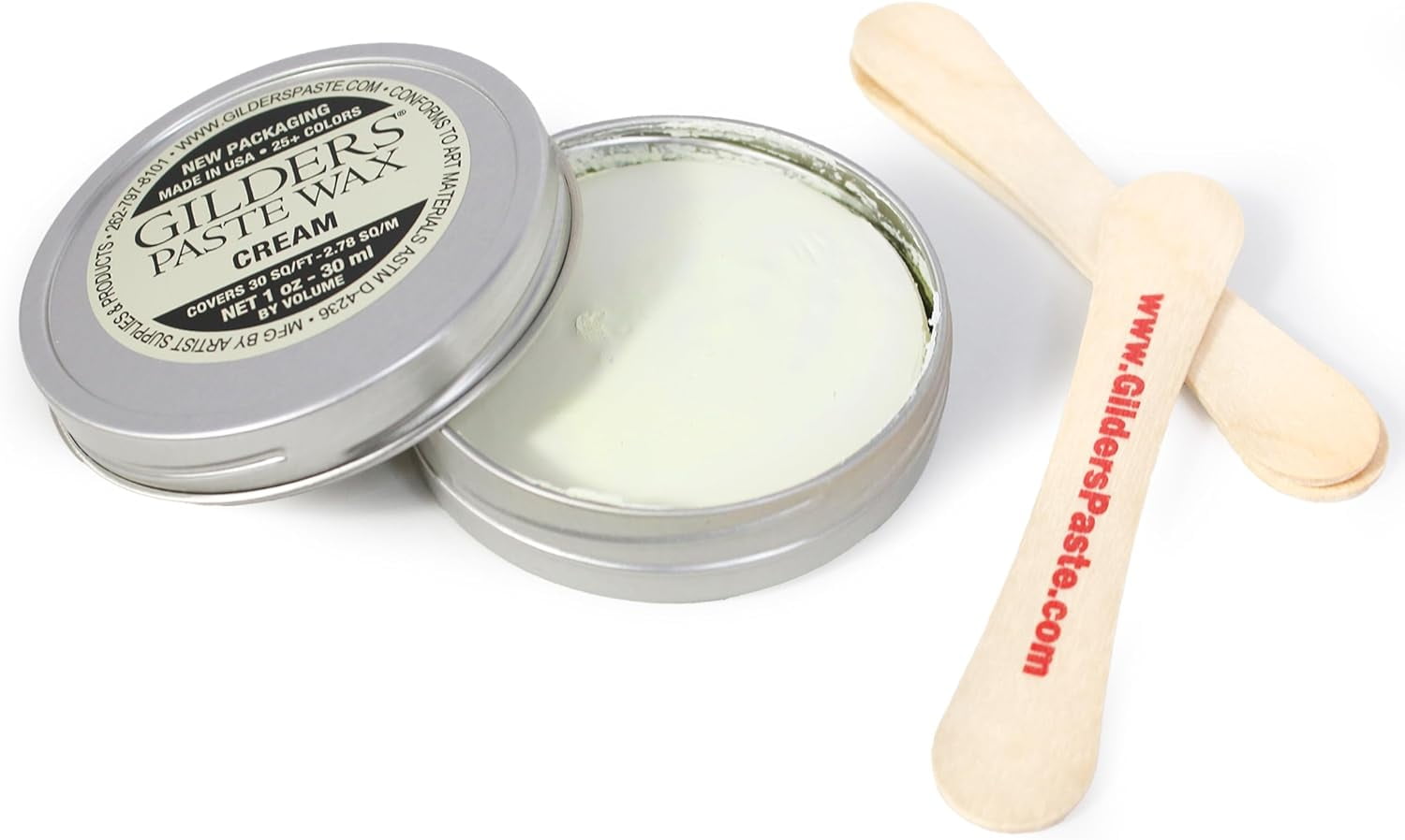 Gilders Paste Wax paste - Gilders paste wax 1 ounce canister, gilders ...