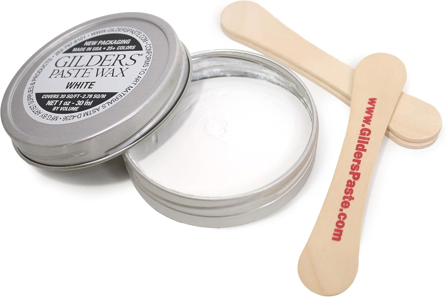 Gilders Paste Wax paste, Gilders paste wax 1 ounce canister, gilders ...