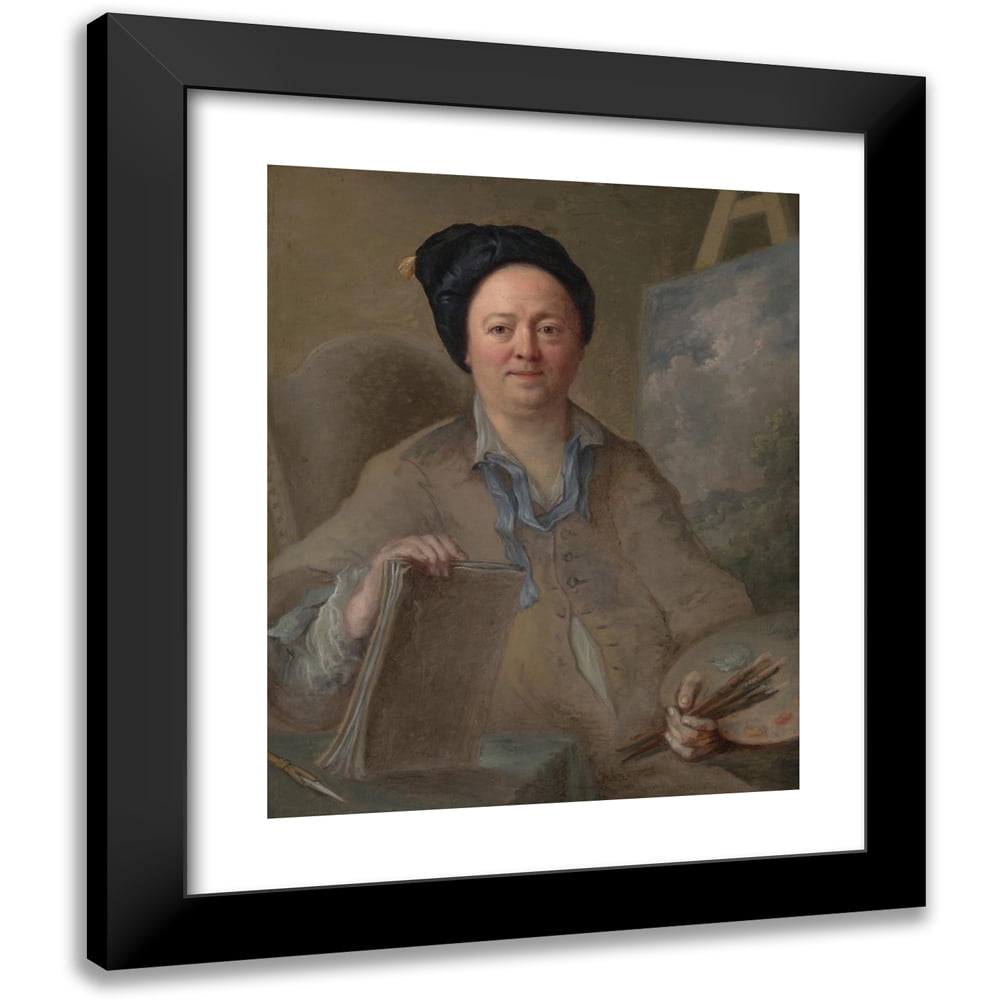 Giles Hussey 12x14 Black Modern Framed Museum Art Print Titled ...