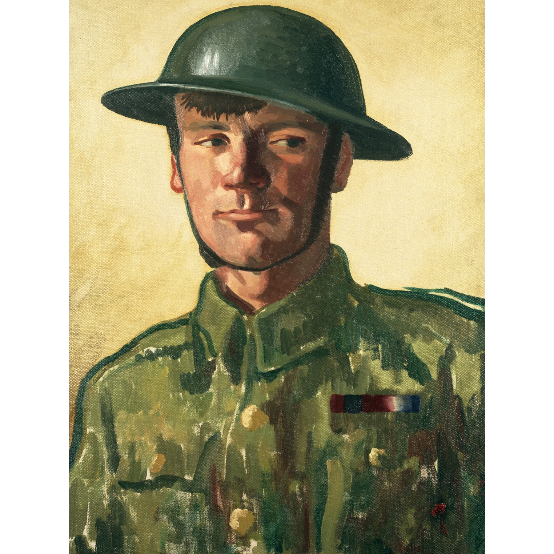 Gill British Royal Artillery Gunner WWI War Painting Extra Large Art ...