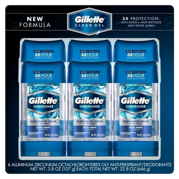 Gillette Deodorants & Antiperspirant