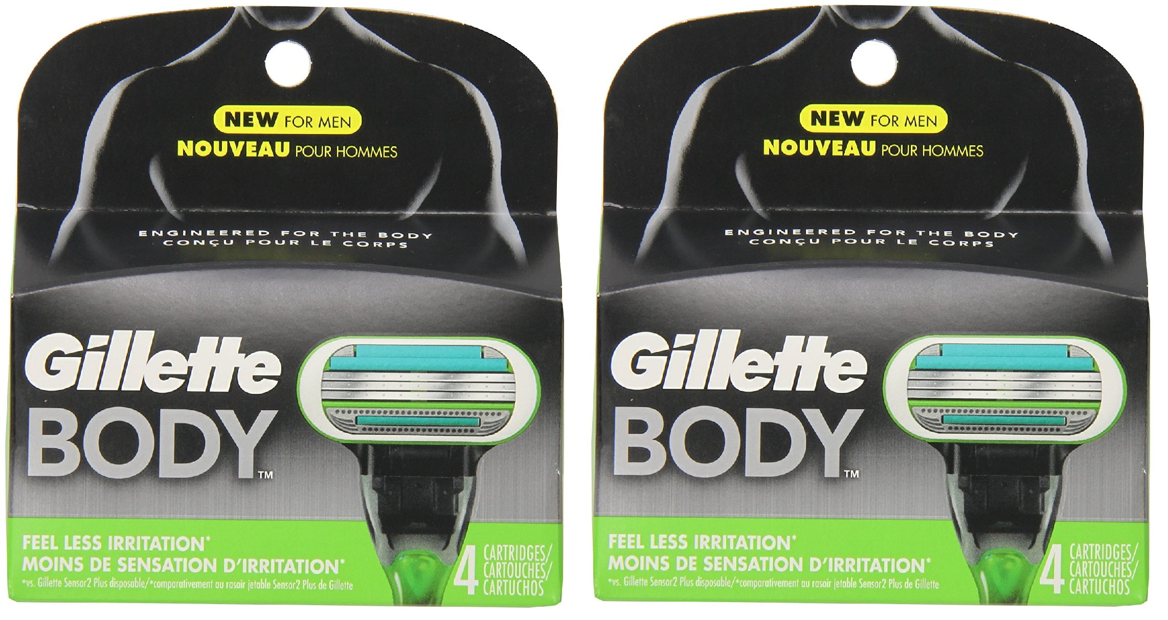 Gillette Body Razor Cartridges 8 Count - Walmart.com