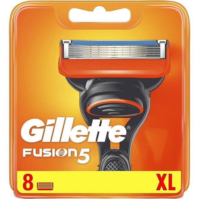 Gillette Fusion 5 Power Cartridges 8 ea, Refills, Heads, Blades ...