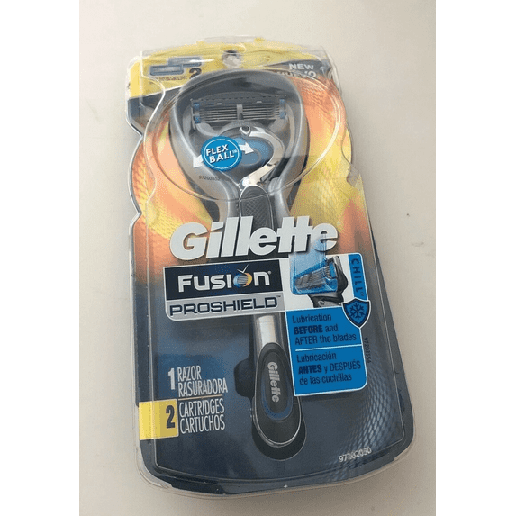Gillette Fusion ProShield Chill Razor With FlexBall Handle & Blade ...