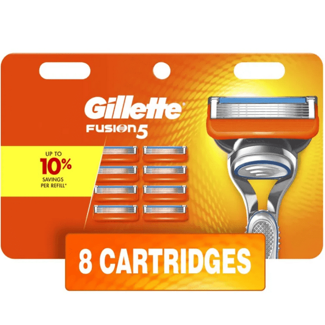 Gillette Fusion5 Shaver Razor Blade Refills for Men, Comfortable 5 ...