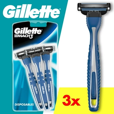 Gillette Mach3 Men's Manual Razor Handle with 1 DuraComfort Blade ...