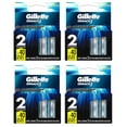 Gillette Mach3 Refill Razor Blades for Men, 8 ct, Comfort Guard with ...