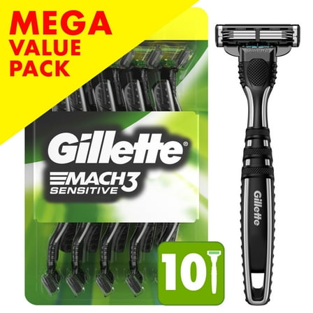 Gillette Sensor2 Men's Twin Blade Disposable Razors for Comfortable ...