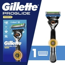 Gillette Fusion5 Power Man's Shaver, Orange Handle, with 1 Blade Refill ...