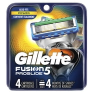 Schick Quattro Men's Razor Blades, 4-Count Refill Pack, Lubricating ...
