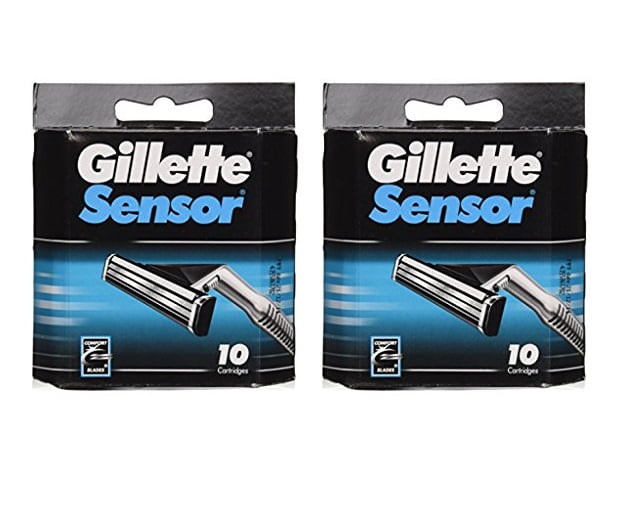 Gillette Sensor Blade Refill Cartridges 20-Count - Walmart.com